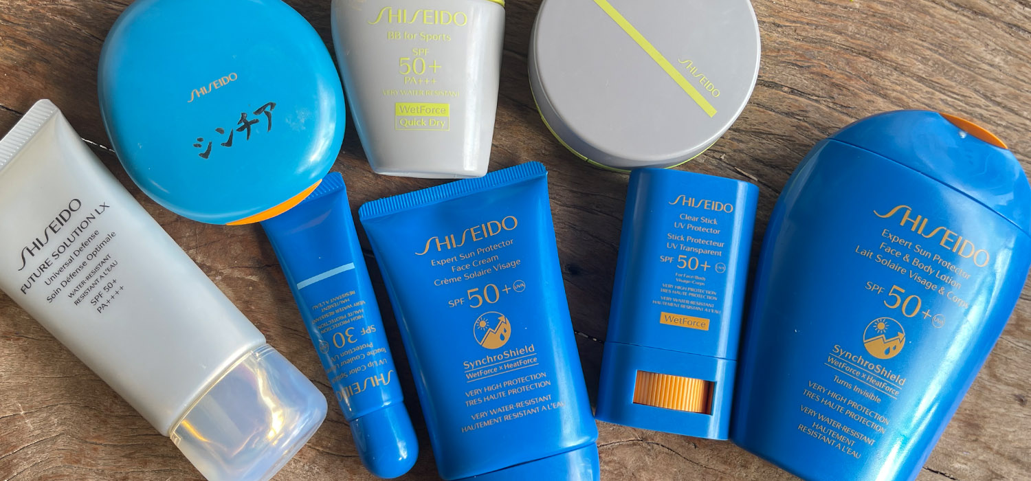 Minha base de proteção solar favorita, os lançamentos de Shiseido e uma ...